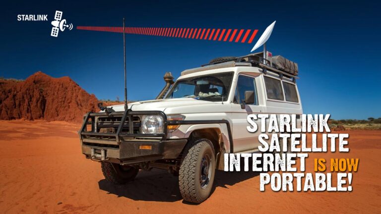 Starlink customers can now take their Satellite Internet on the road