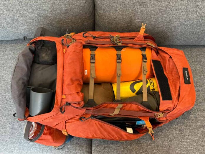 REVIEW Decathlon Forclaz MT500 Air 60+10 Hiking Backpack - Expedition ...